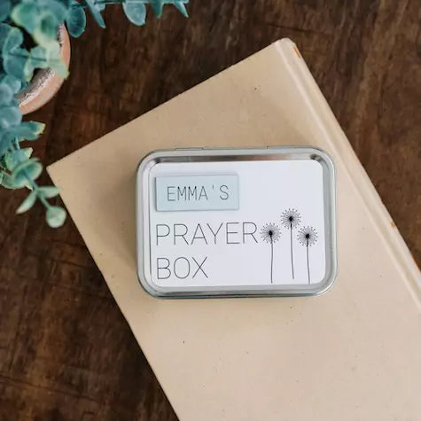 Gifts for Christian Friends - Personalized Prayer Tin – inAWE