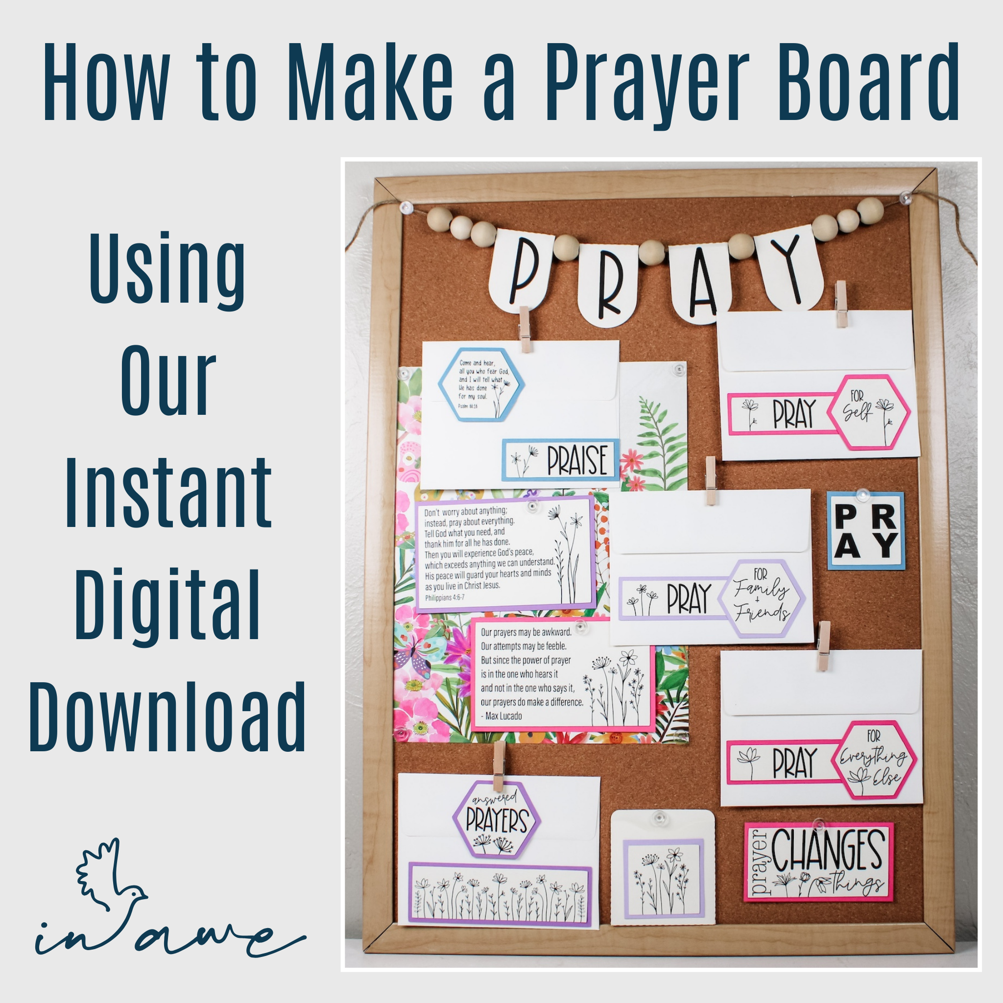 How To Create A Prayer Board in 4 Easy Steps – inAWE