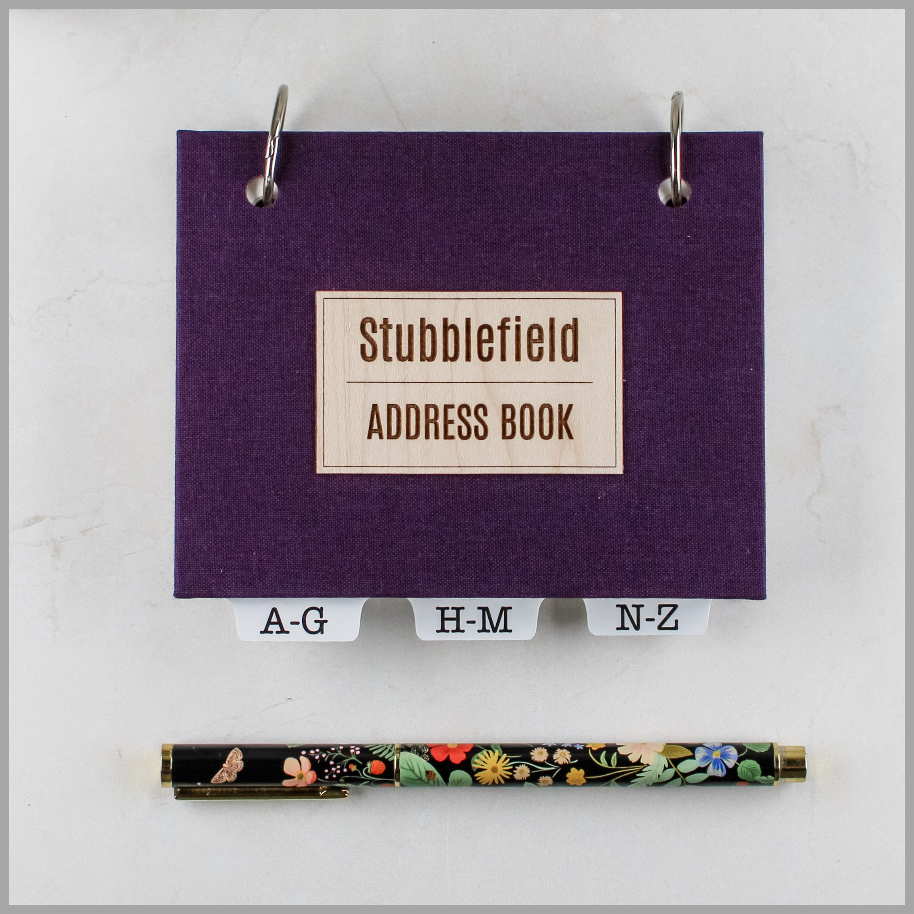 Address Books with Tabs – inAWE